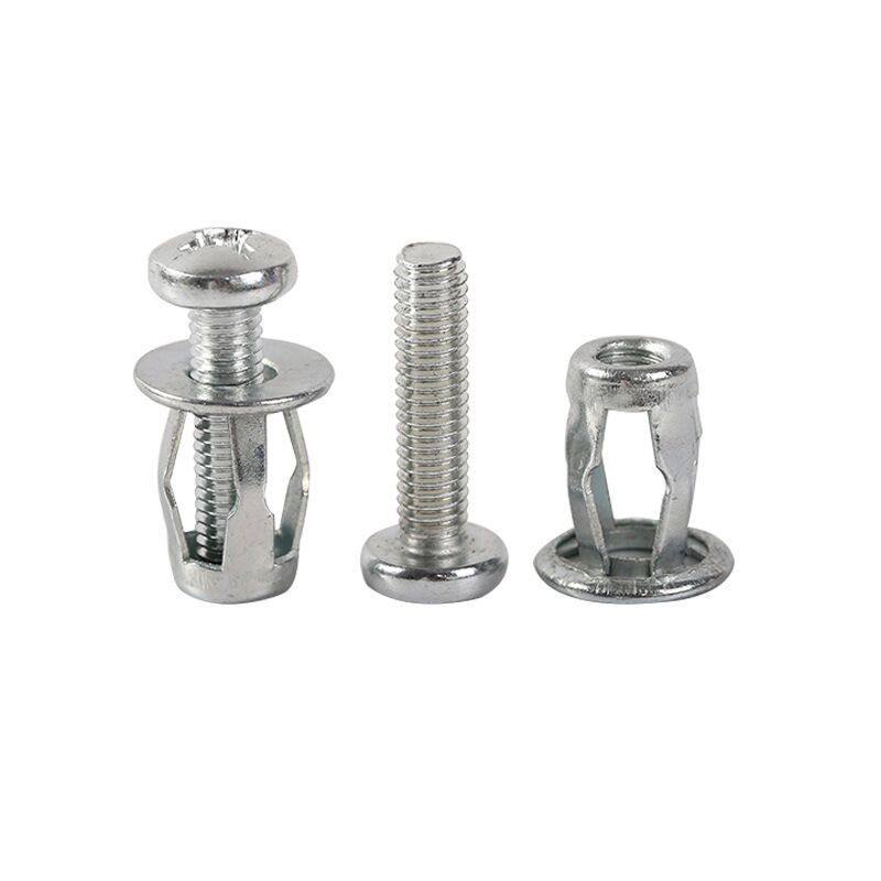 [USD 16.54] Petal nut expansion lantern nut expansion plug hollow iron ...