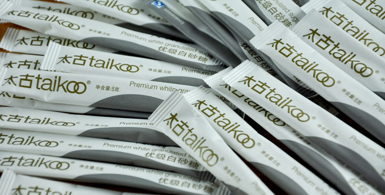 Taikoo太古白砂糖 白糖包条糖 咖啡糖包红茶调糖伴侣5gX100小条装-阿里巴巴