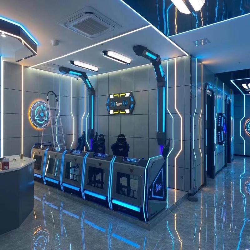 Internet cafe gaming tables and chairs to create your own gaming paradise