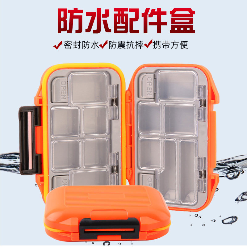 [USD 12.47] Fishing fit fit box multifunctional small road sub-bait box ...