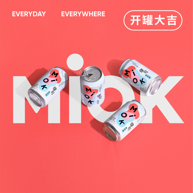 MIOK缪可乳酸菌饮品酸奶饮料300ml*12 - 惠券直播 - 一起惠返利网_178hui.com