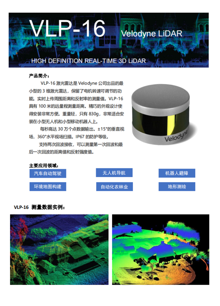 威立登VLP-16 & VLP-32C激光雷达：科技新宠，自动驾驶的千里眼！-雷达-淘宝好物网