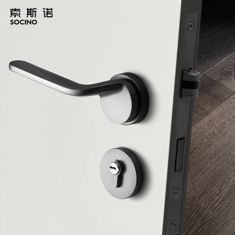 Sosno nordic door locks: how modern minimalism creates a silent living ...