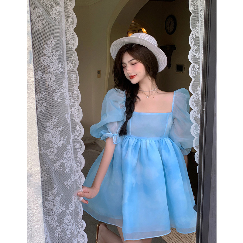 [USD 121.49] Disney wearing a summer dress in a fugitive princess skirt ...