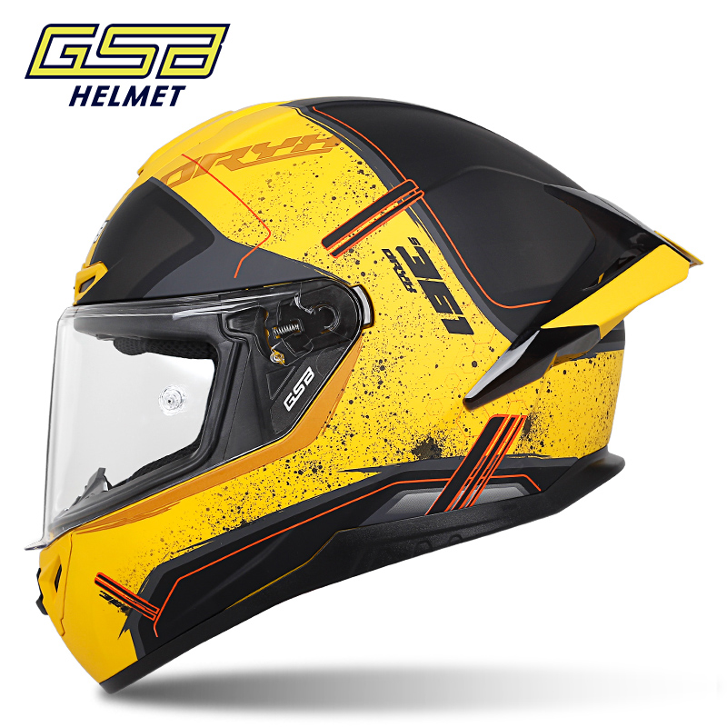 [USD 356.32] gsb361GT motorcycle helmet men and women big-tailed national tide locomotive full ...