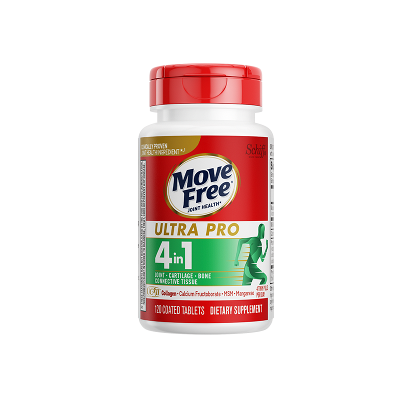 MoveFree/益節加強骨膠原軟骨精華素120粒/瓶 四效合一 新老包裝