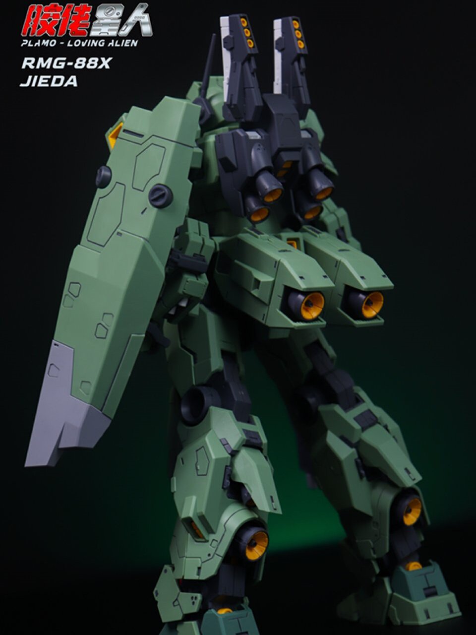 PLAMO LOVING ALIEN RMG 88X JIEDA MG 1/100 MODEL