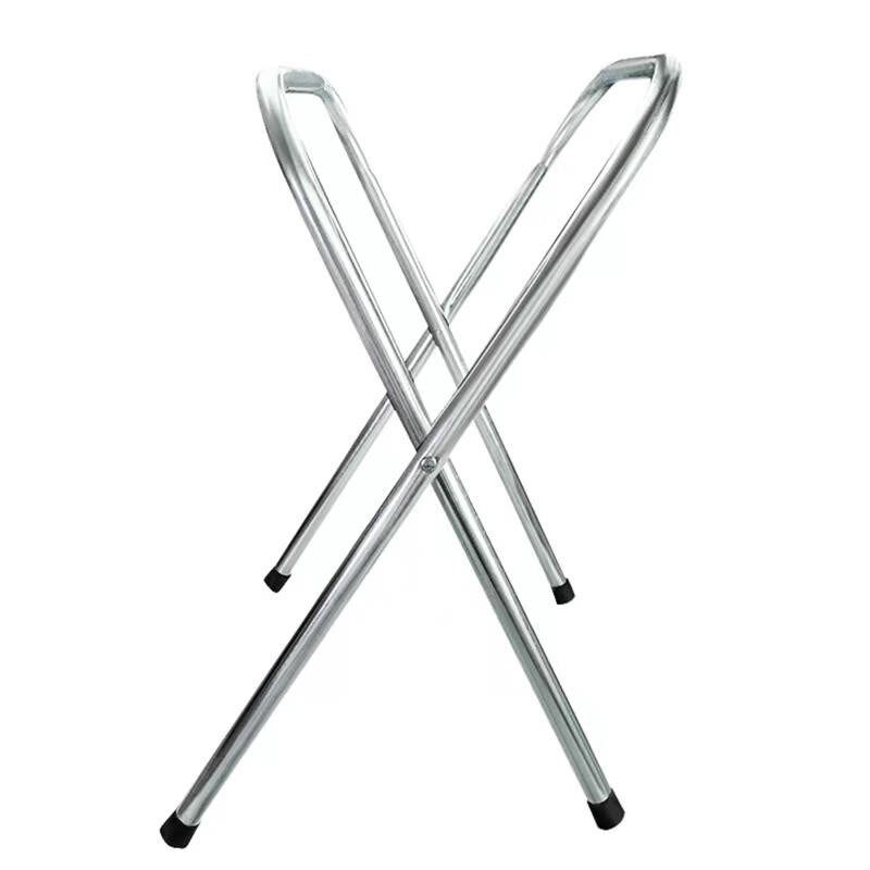 [USD 21.12] Simple Folding Table Stand Rack Iron Cradle Table Legs ...