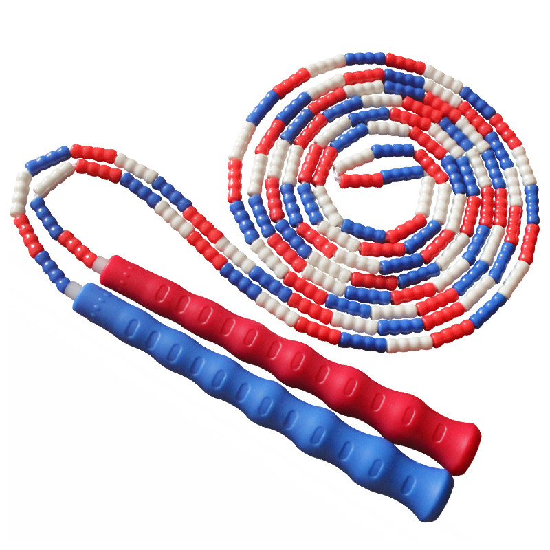 [USD 18.07] Pamela Floral Bamboo Jump Rope Adult Fitness Children's ...