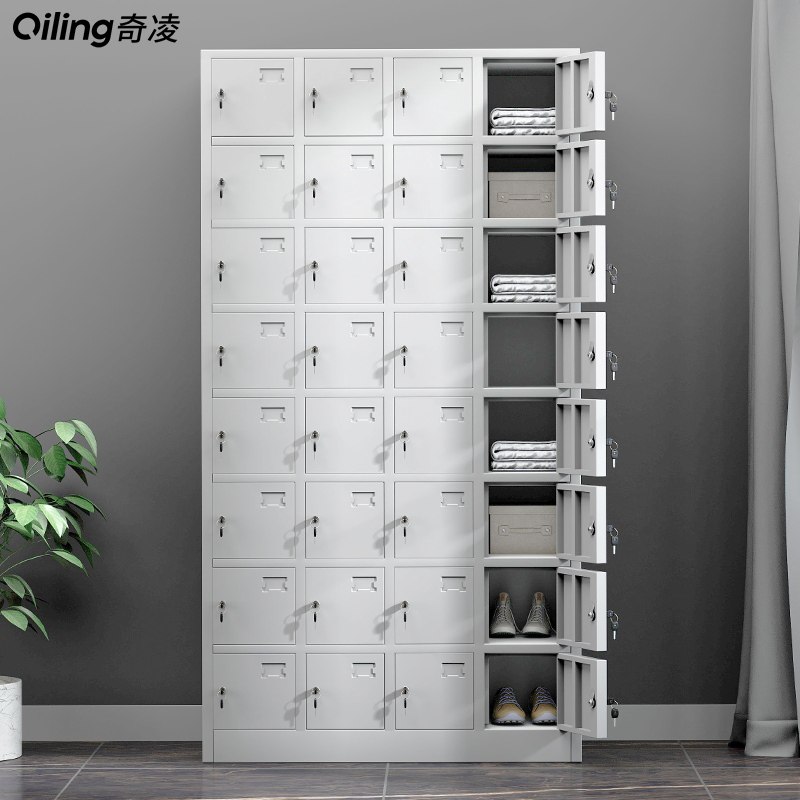 [USD 280.89] 32-door locker employee multi-door locker steel locker ...
