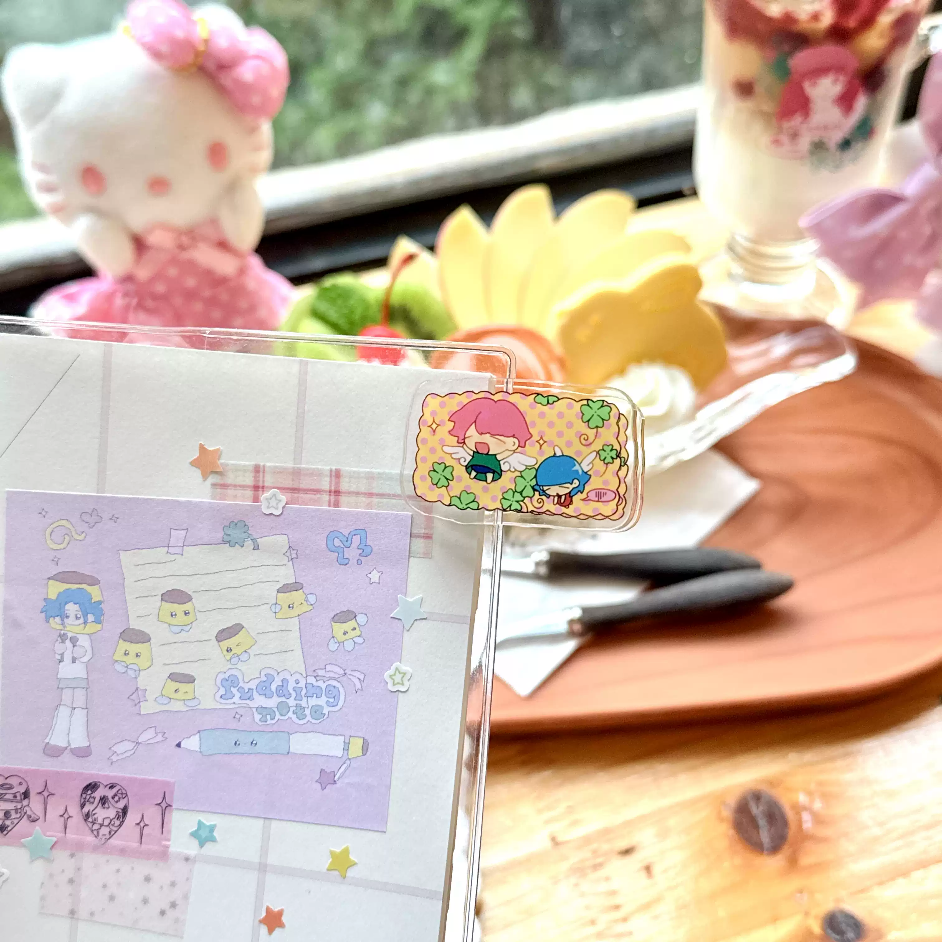 「萌物小合集」共生虫Symbiont插画师原创二次元周边oc动漫pp夹