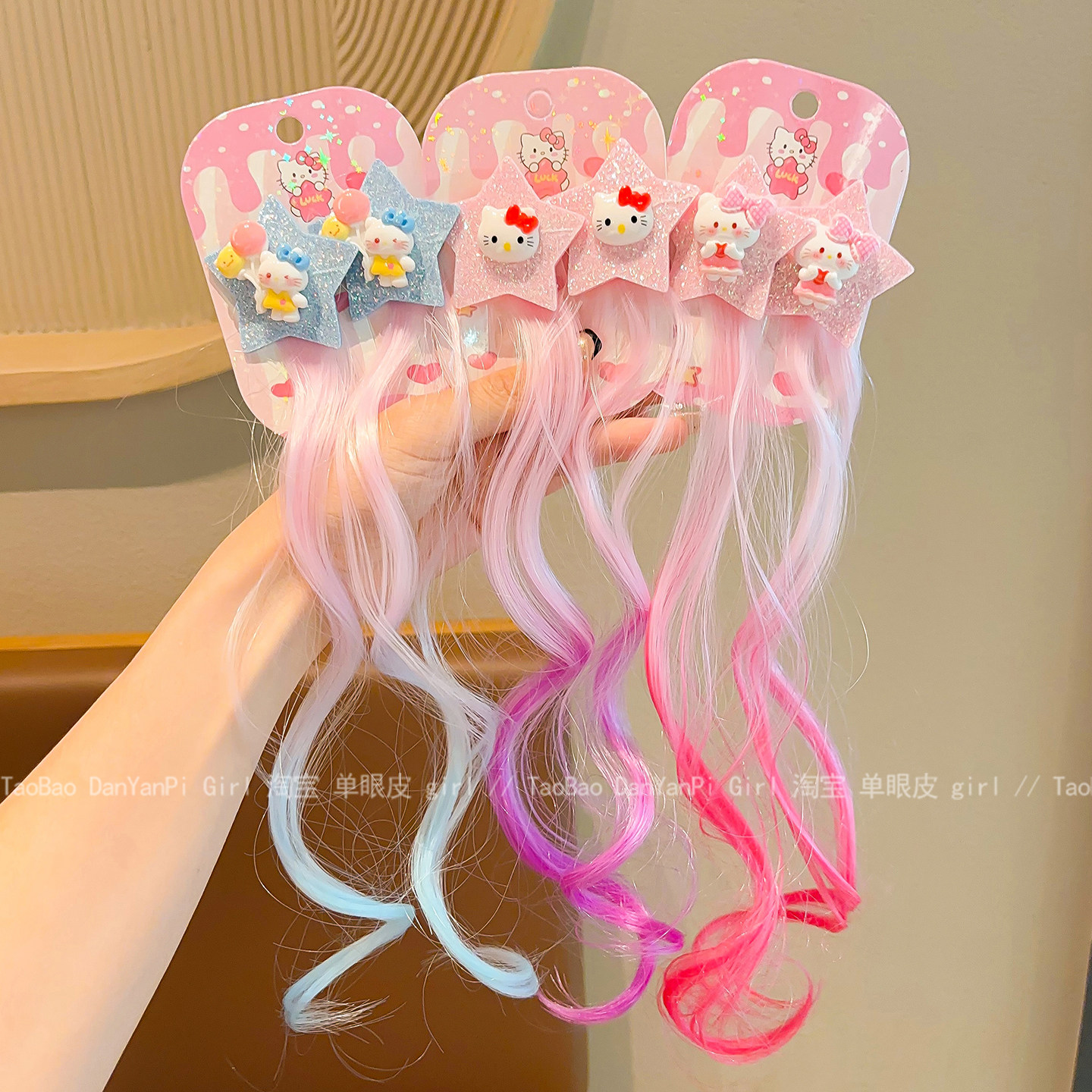 🌈 Hello kitty kids' braided wig: discover the fun of childhood!