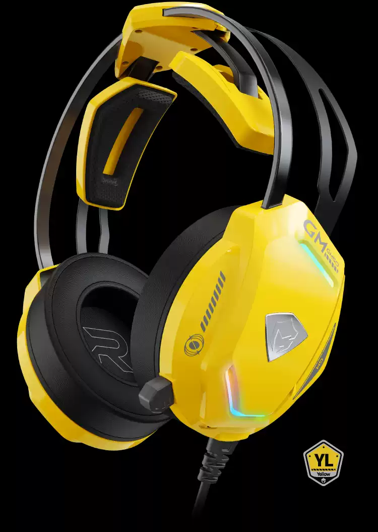 EPZ GM50头戴降噪电竞游戏耳机有线电脑吃鸡听声辨位7.1环绕音效