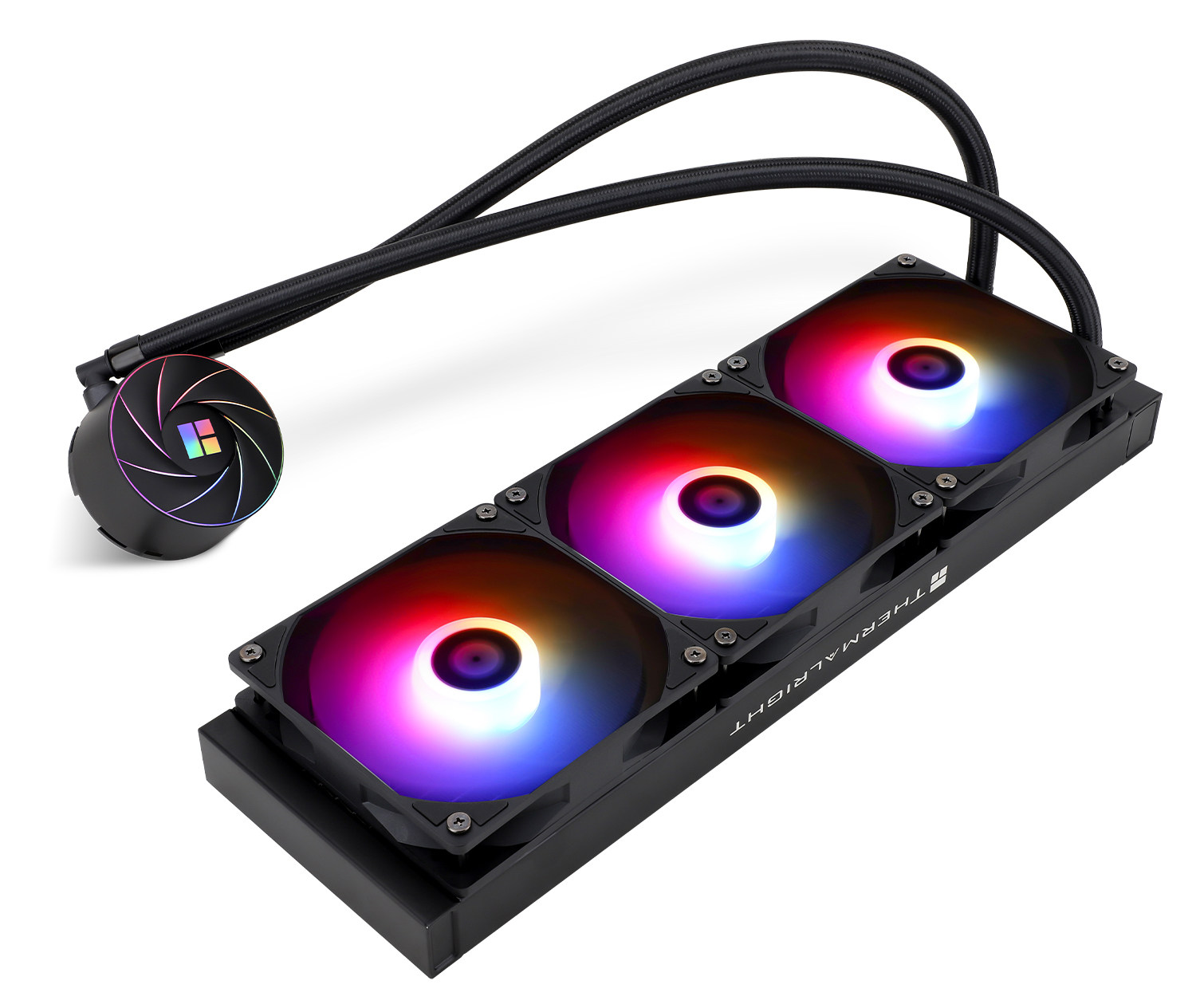 利民AQUA ELITE AE360 ARGB一体式水冷CPU散热器风扇适用多平台-阿里巴巴