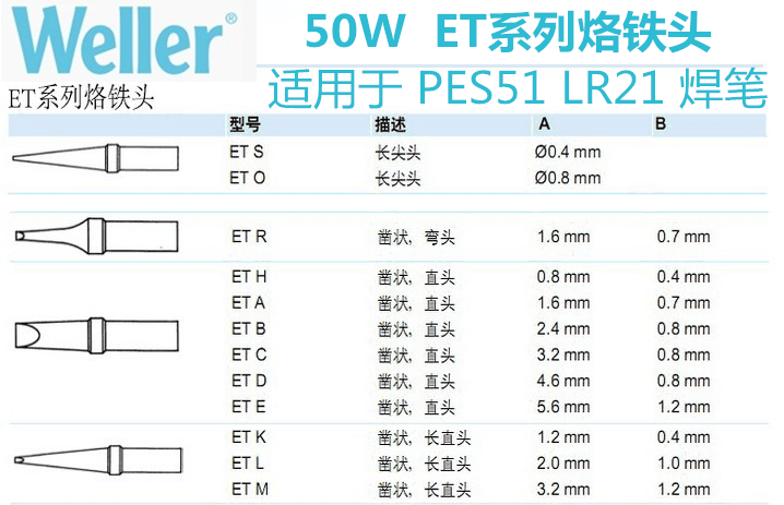 威乐正品WELLER LR21焊笔手柄50W功率电烙铁：专业焊接的必备神器，你值得拥有！-电子焊接工具配件-淘宝百科网