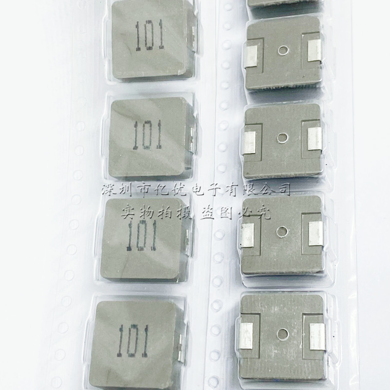 SMD贴片一体成型电感 IND-SMD_L13.4-W12.6 100UH大电流感测 工业用贴片电感元件
