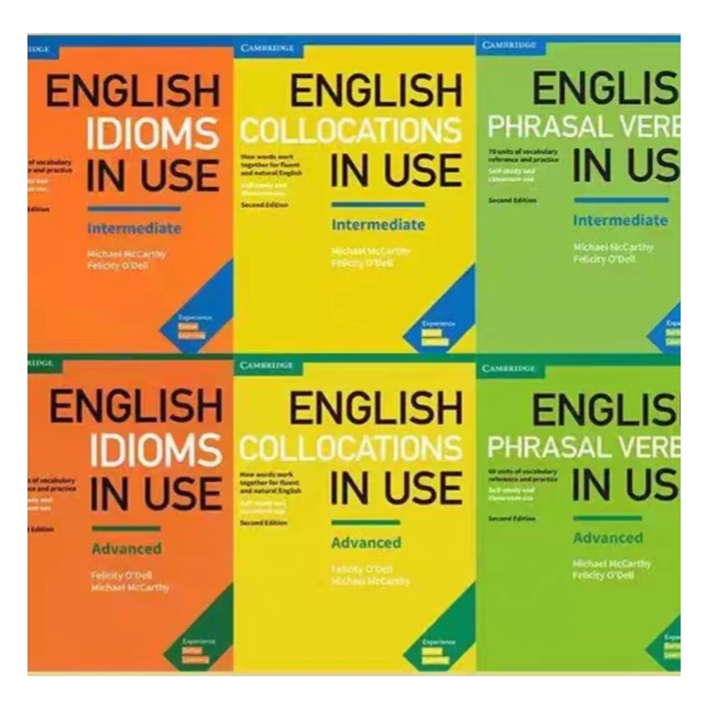 全彩现货English Collocations Phrasal Verbs Idioms in Use-淘宝Taobao | 天猫Tmall