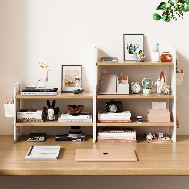 现代简约桌上书架置物架，学生办公必备神器，拯救你的桌面混乱！📚 -定制书柜-淘宝百科网