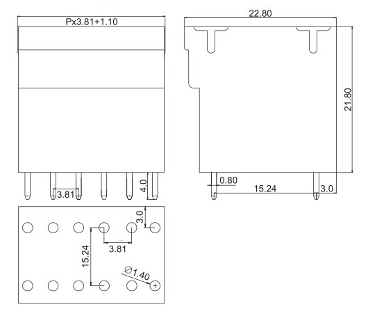 15EDGRH 3.5,3.81mm双层插拔式接线端子双排焊PCB板端子KF2EDGRH-阿里巴巴