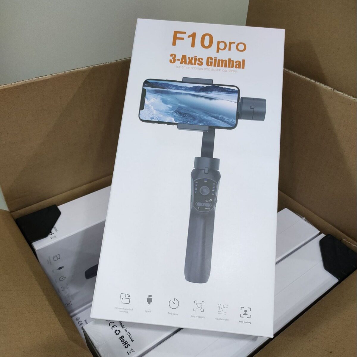 F10 PRO三轴云台稳定器：解锁你的Vlog新姿势！📸 -云台手柄-淘宝百科网