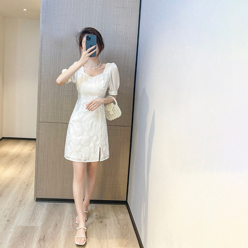 [USD 197.80] Snicker cheongsam modified dress women summer small high ...