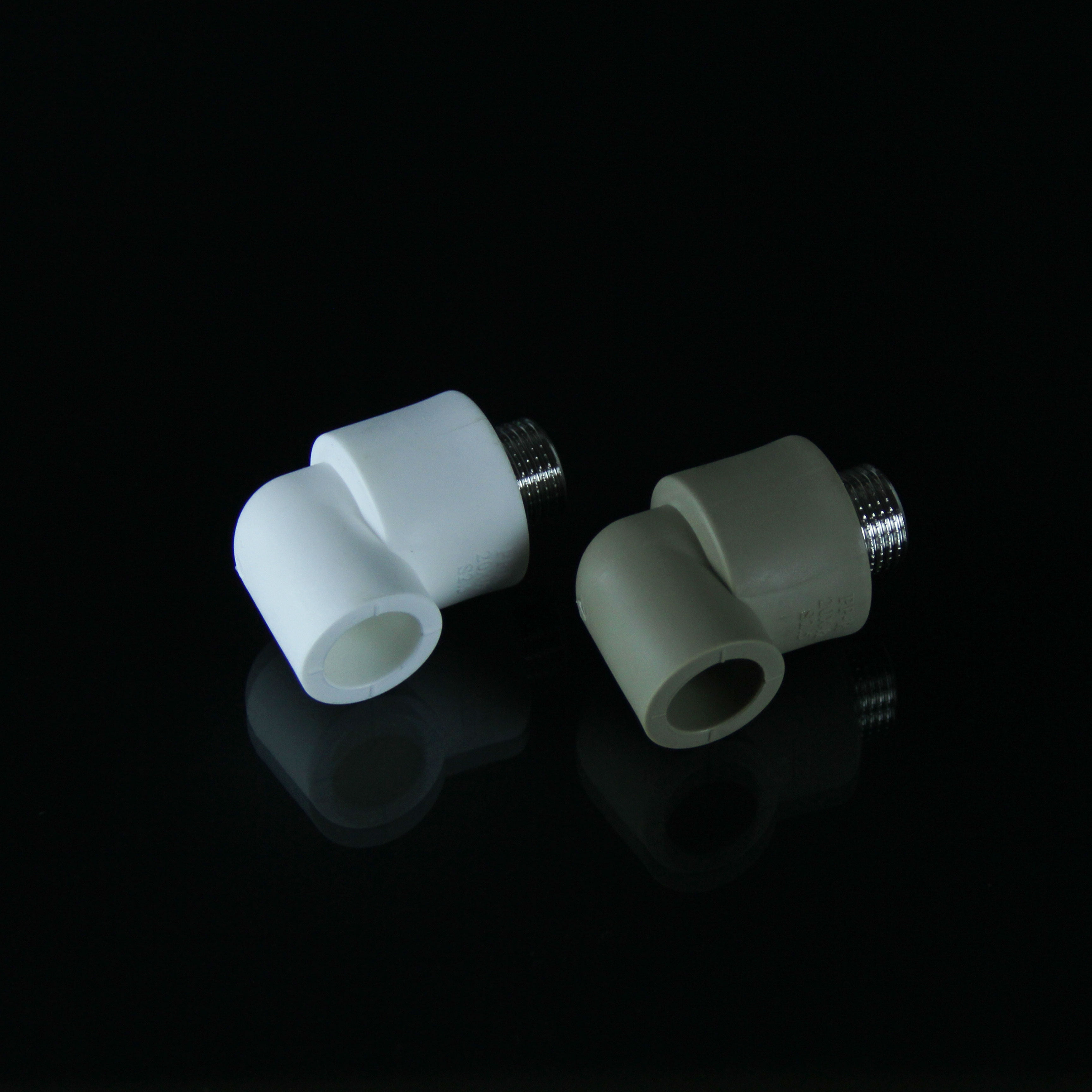 [USD 4.58] ppr white ash pipe fittings 4 points 20 outer teeth jointer ...