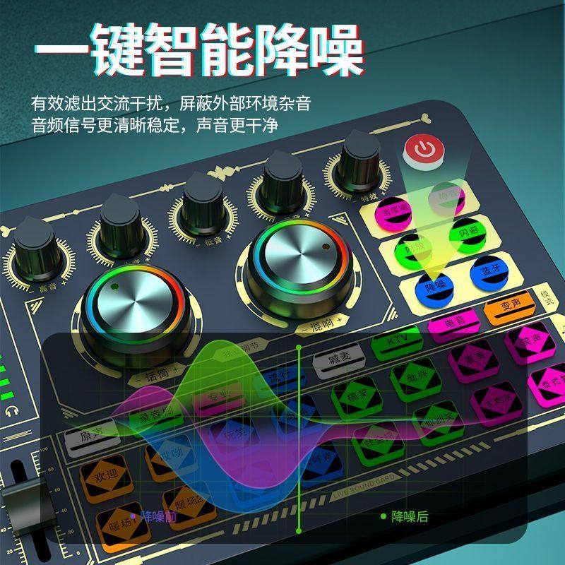 F996直播声卡话筒2025款：开嗓即封神！直播神器全功能测评+使用攻略！-外置声卡-淘宝好物网