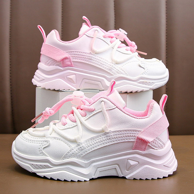 Cute Girls Shoes Children Platform Sneakers Casual 4-12 Year-Taobao