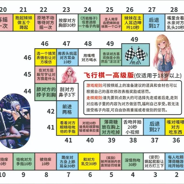 夫妻游戏大尺度飞行棋：108式双人多人床上飞行棋SM版，解锁新欢乐趣！-飞行棋-淘宝好物网