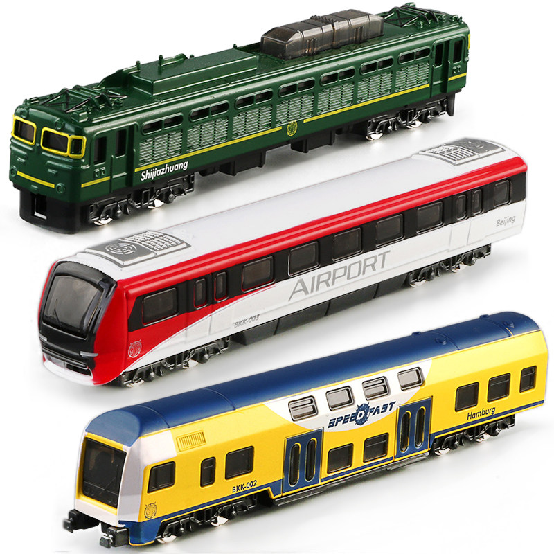 Small alloy, extended high-speed rail model – a retro steam locomotive ...