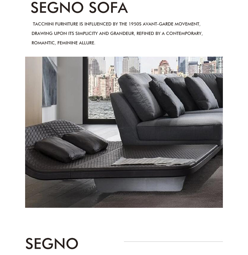意式极简Reflex Segno弧形轻奢迪丽热巴别墅布艺大户型法拉利沙发-阿里巴巴
