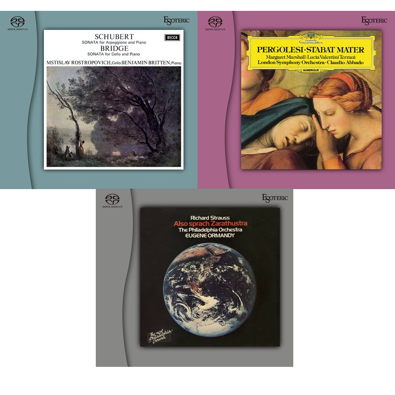 🎶音质革命！Esoteric ESSD-90303 & ESSG-90304 & ESSW-305/6 三张套装4SACD，带你进入音乐新境界 ...