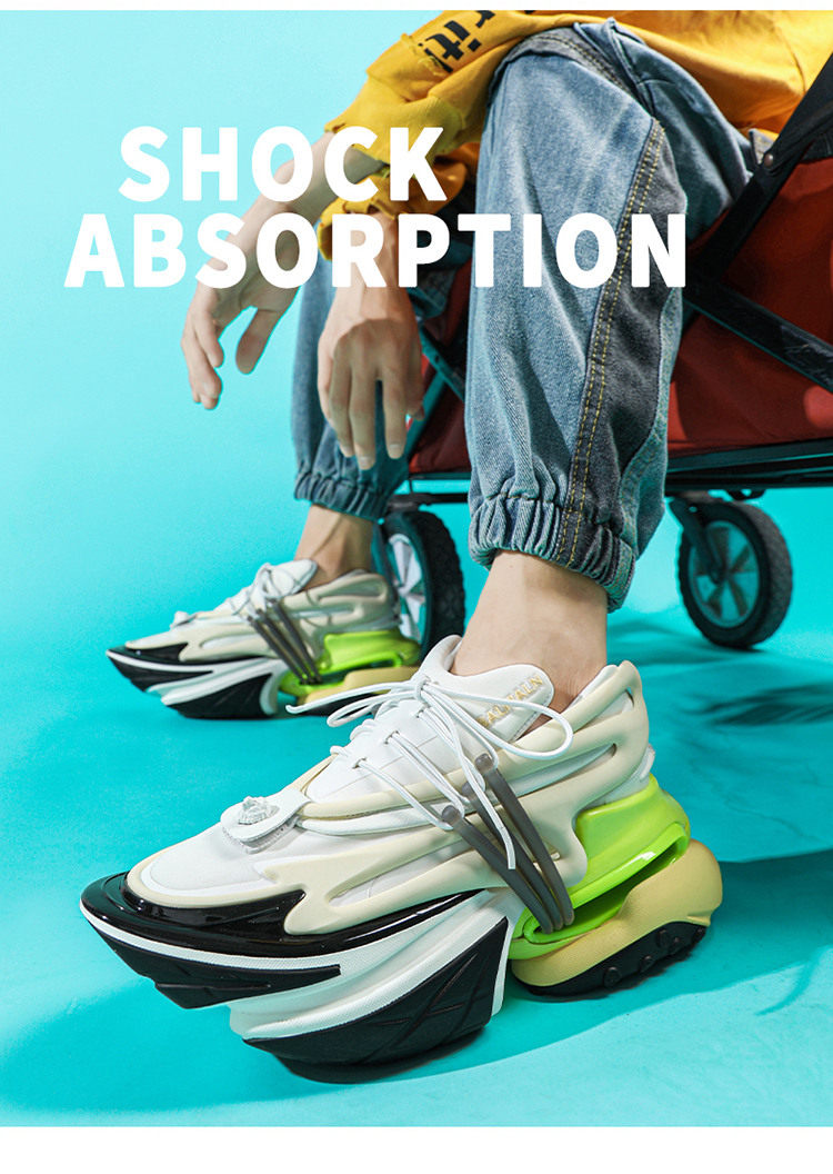 Official Balmain Spring and Autumn 2023 Spaceship Shoes Heightened ...