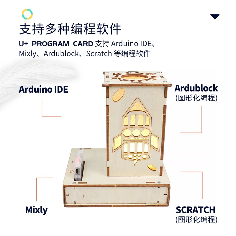 Smart Desk Lamp Beginner Learning Kit Mixly Mithy Programming ...