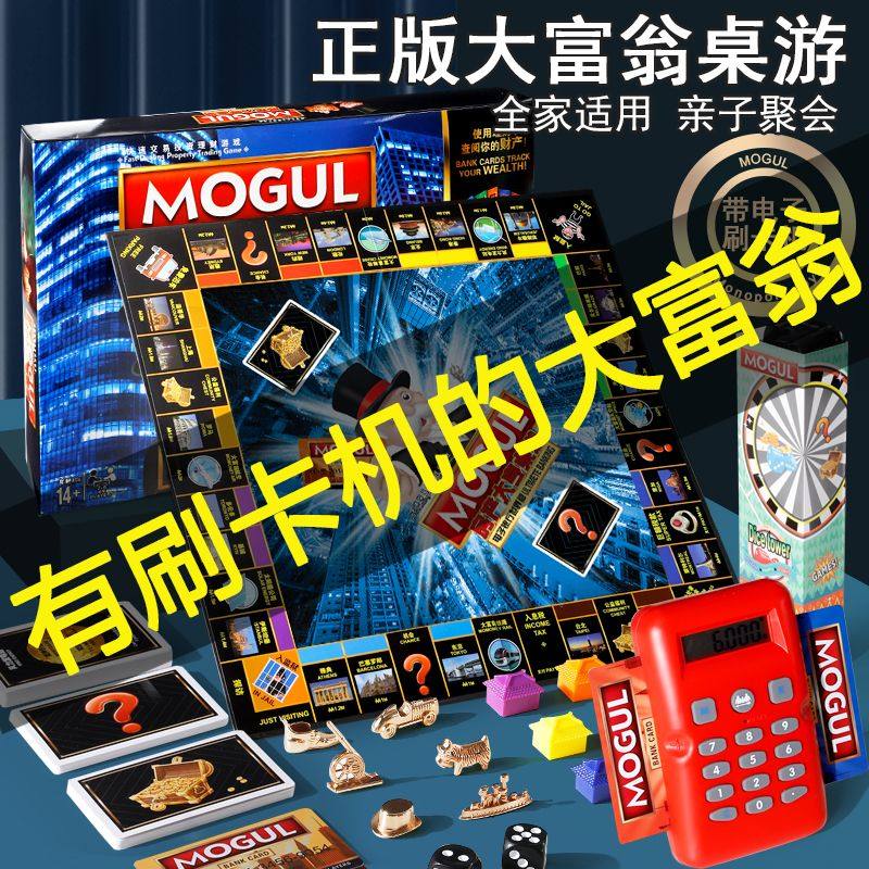 🏠 💰 Monopoly board game has been newly upgraded, a must-have for family ...