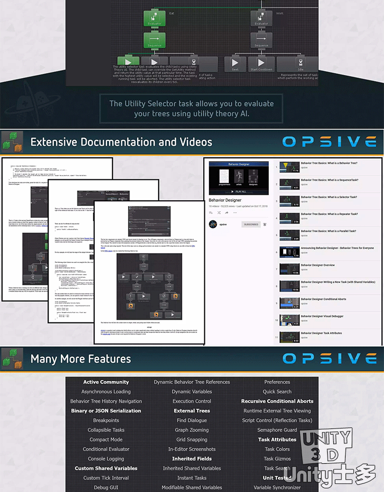 Unity3D行为树插件U3D素材Behavior Trees for Everyone - 1.7.4 - 其他 - 绘图狗-设计灵感素材集散地