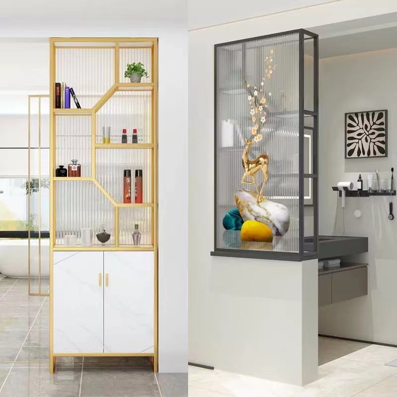 Jiusi bathroom half-wall screen partition cabinet: the new home ...