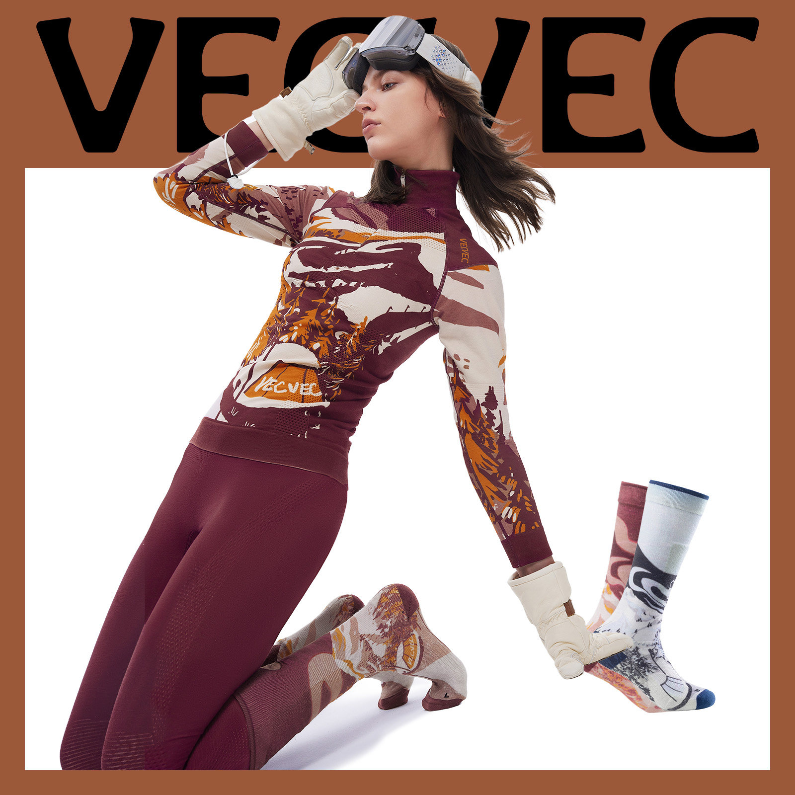 VECVEC滑雪袜：冬季户外运动的温暖守护者-滑雪袜-淘宝好物网