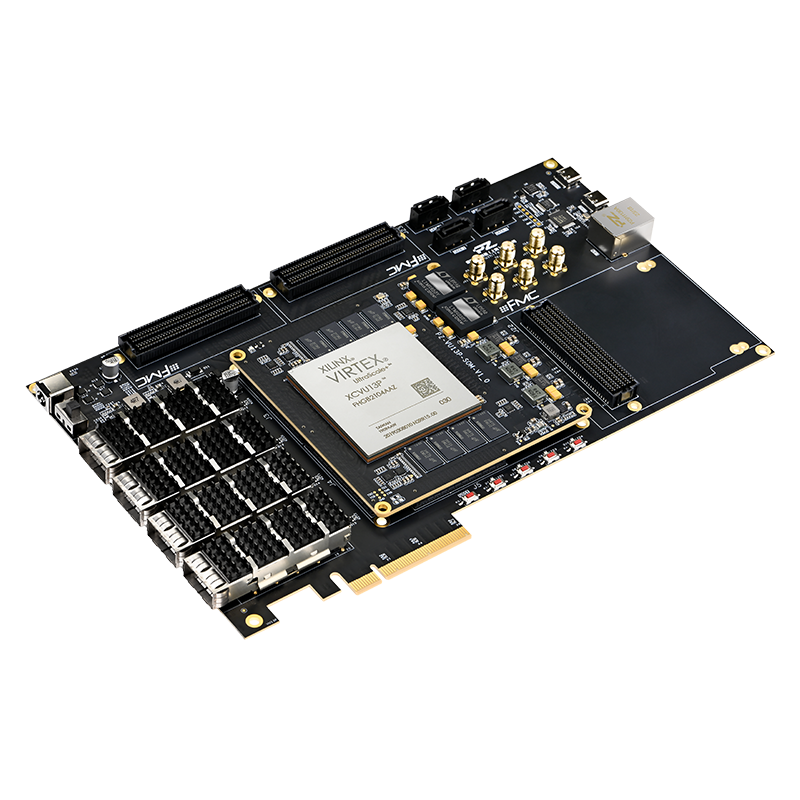 XCVU9P FPGA开发板 Virtex Ultrascale+高速ADC/DAC开发套件 京博航Xilinx工具