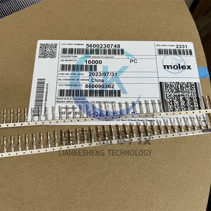 一个起拍 MOLEX连接器 560023-0748 5600230748 插针端子原装现货-Taobao