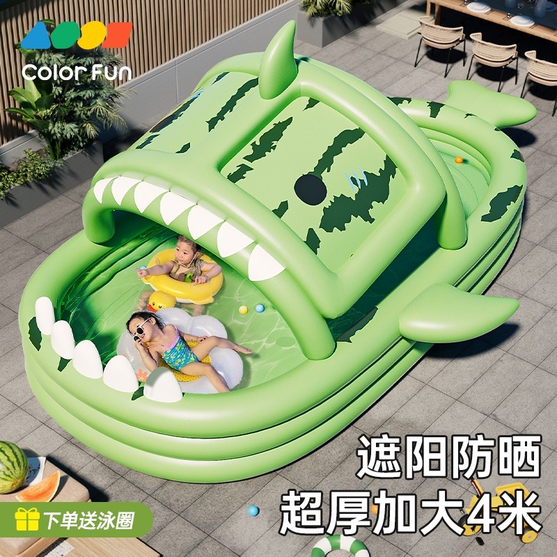 夏日清凉必备！游泳池大型儿童家用充气泳池，全家人的水上乐园来啦！-游泳池-淘宝好物网