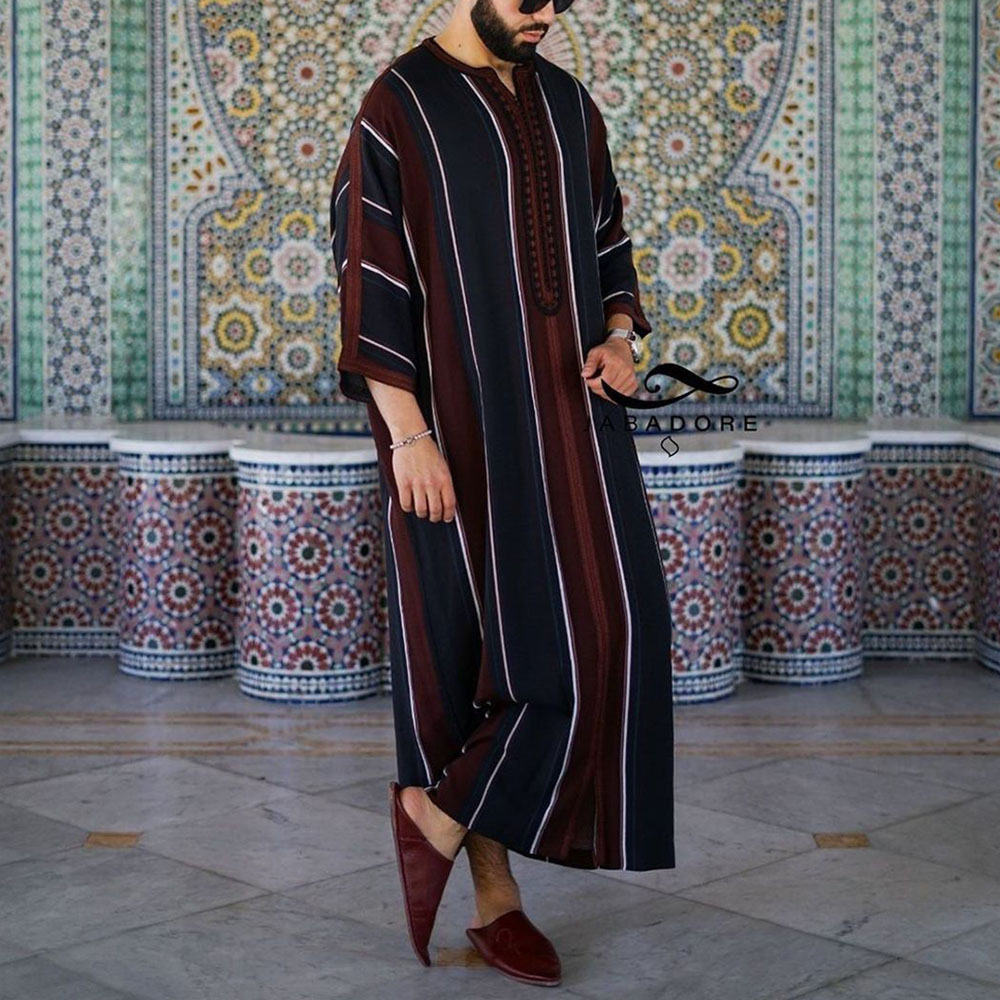 Muslim clothing middle eastern robe 🔥 | Malaysian men's robe