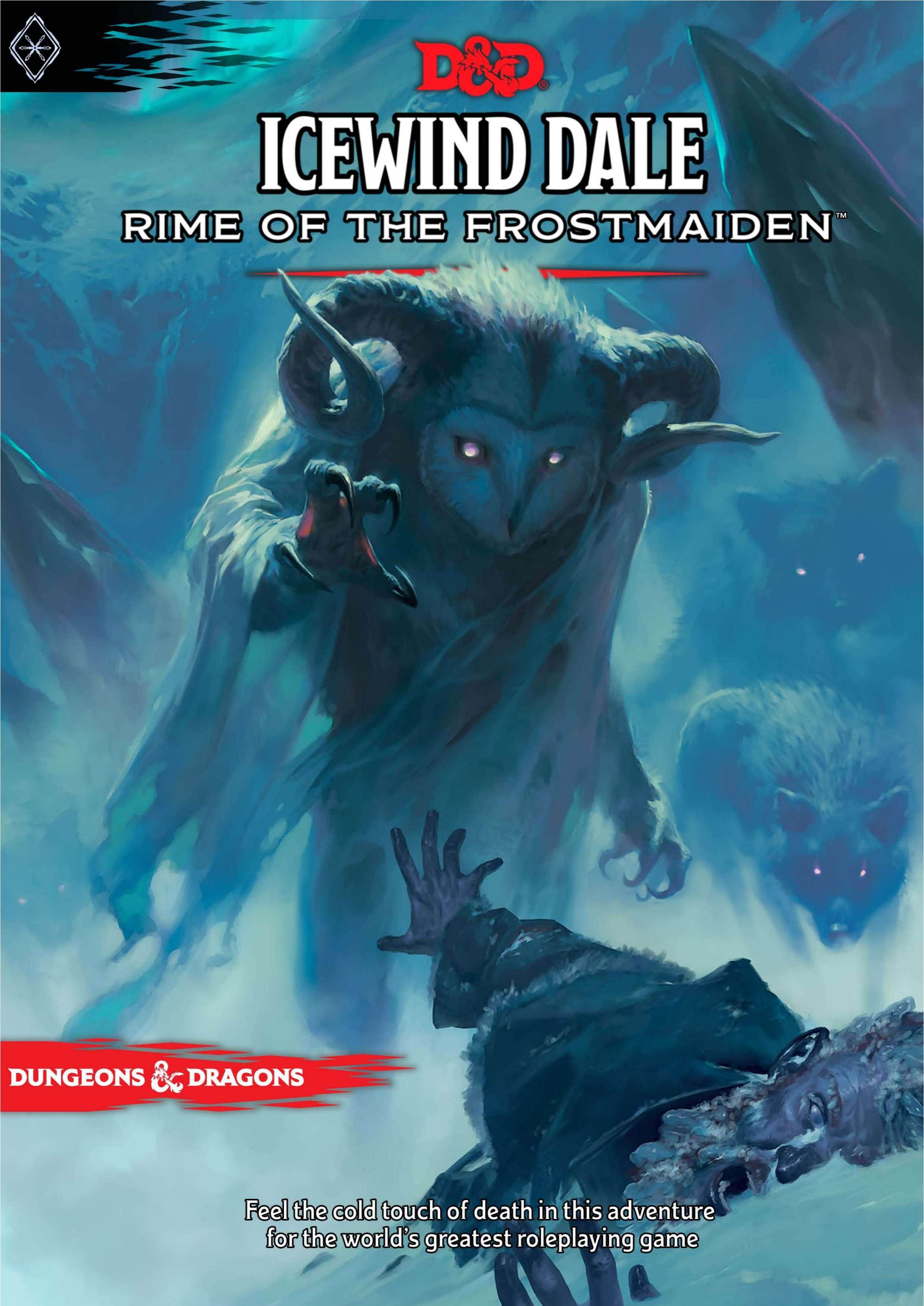 龙与地下城DND5E模组 中文版桌游剧本模组 冰风谷冰霜少女雾凇