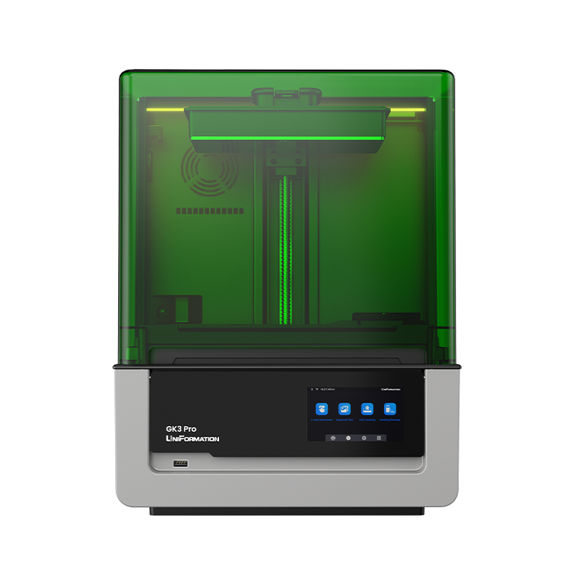 UniFormation/迅新 gk3pro光固化3d打印机gk3立体机器16k桌面级家用gkthree高精度three玩具手办模型diy套件