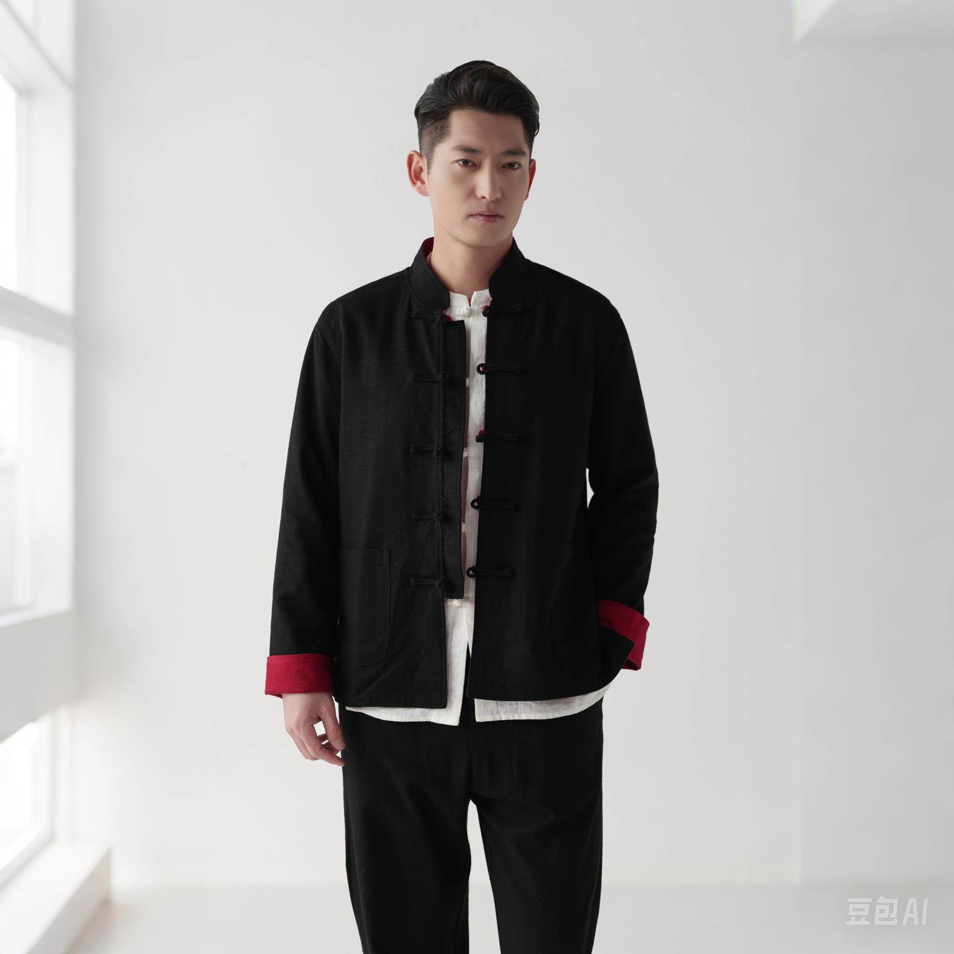 A must-buy for 25 years! reversible chinese fashion tang suit for men ...