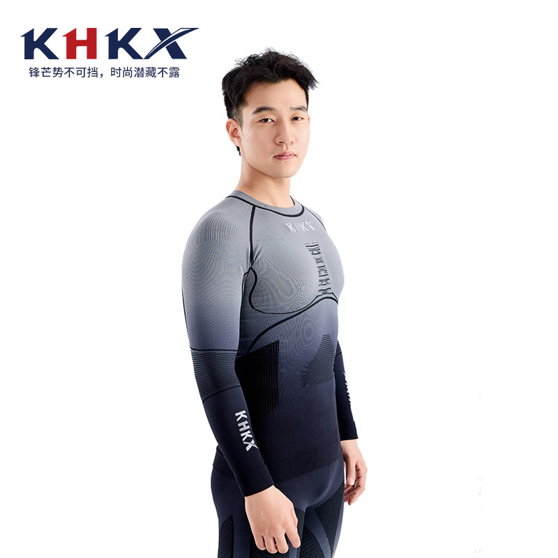KHKX昆火滑雪速干衣男悦彩6.0： ️冬季滑雪必备神器，让你温暖又帅气！🔥-功能内衣上装-淘宝好物网