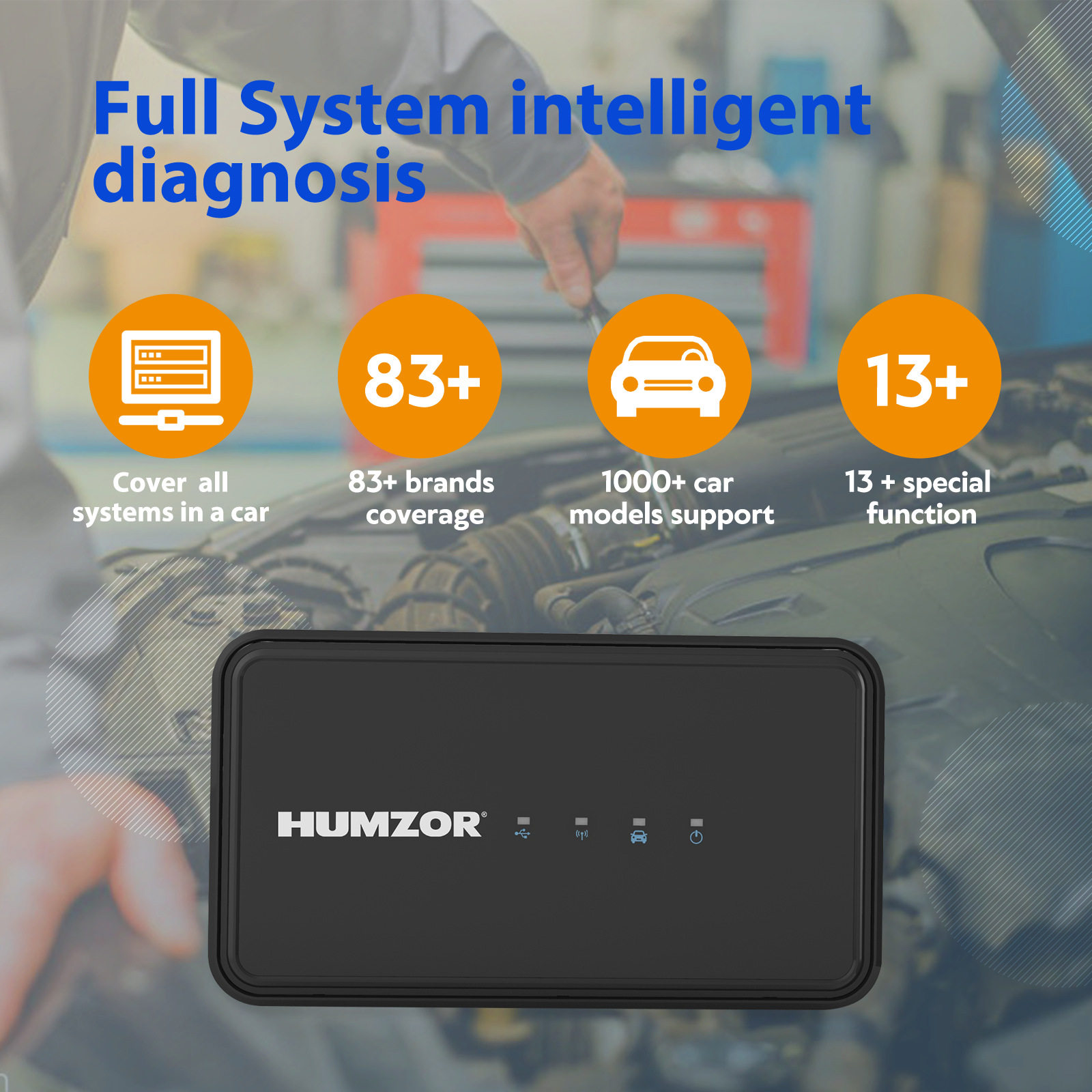 HUMZOR NS706汽车故障检测仪：解锁海外版，多语言诊断你的爱车！-整车检测仪-淘宝百科网