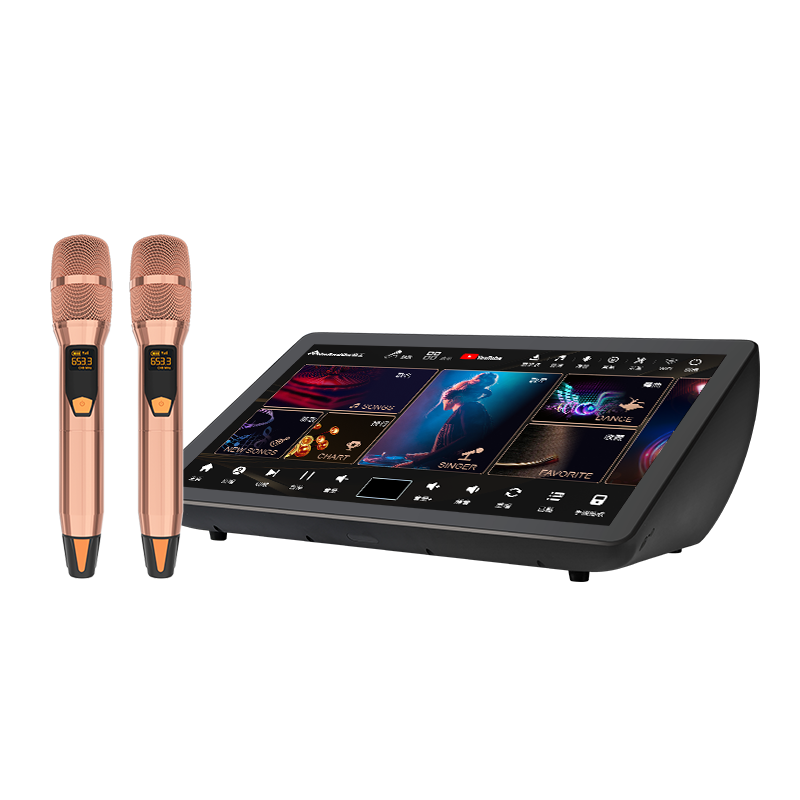 InAndOn音王KX90MAX全球通用家庭KTV點歌機 內建DSP混響五合一功放組合