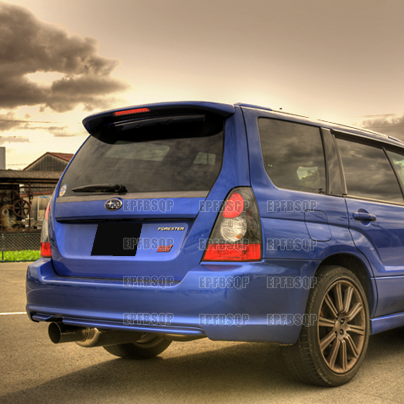 Subaru forester's rear wing restoration, your car can also transform ...