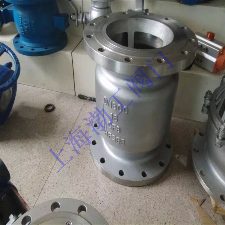 H42Y-25R 法兰立式止回阀 消声单向阀 工业管道止回阀-Taobao